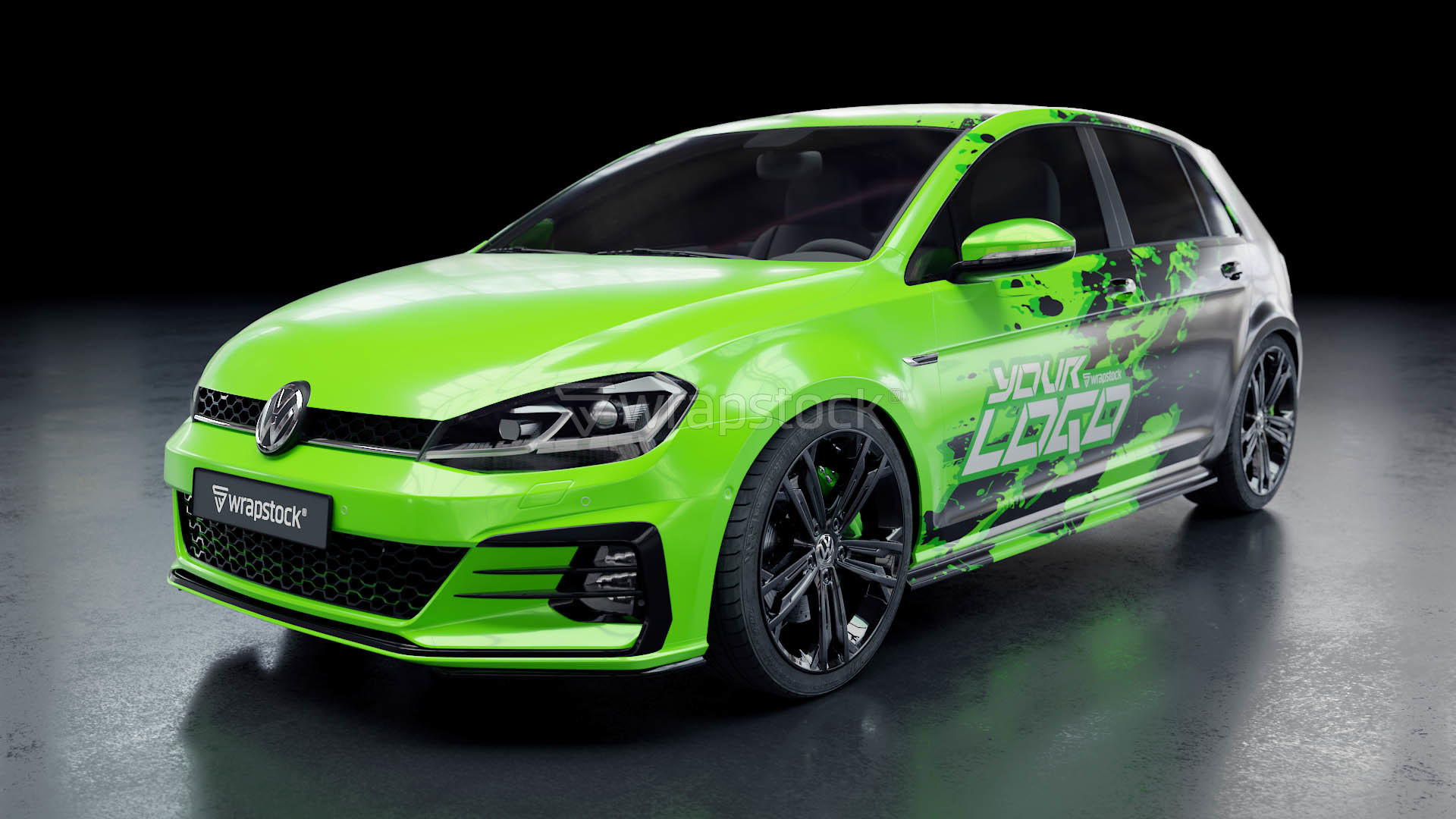 Wrapstock - Green Toxic