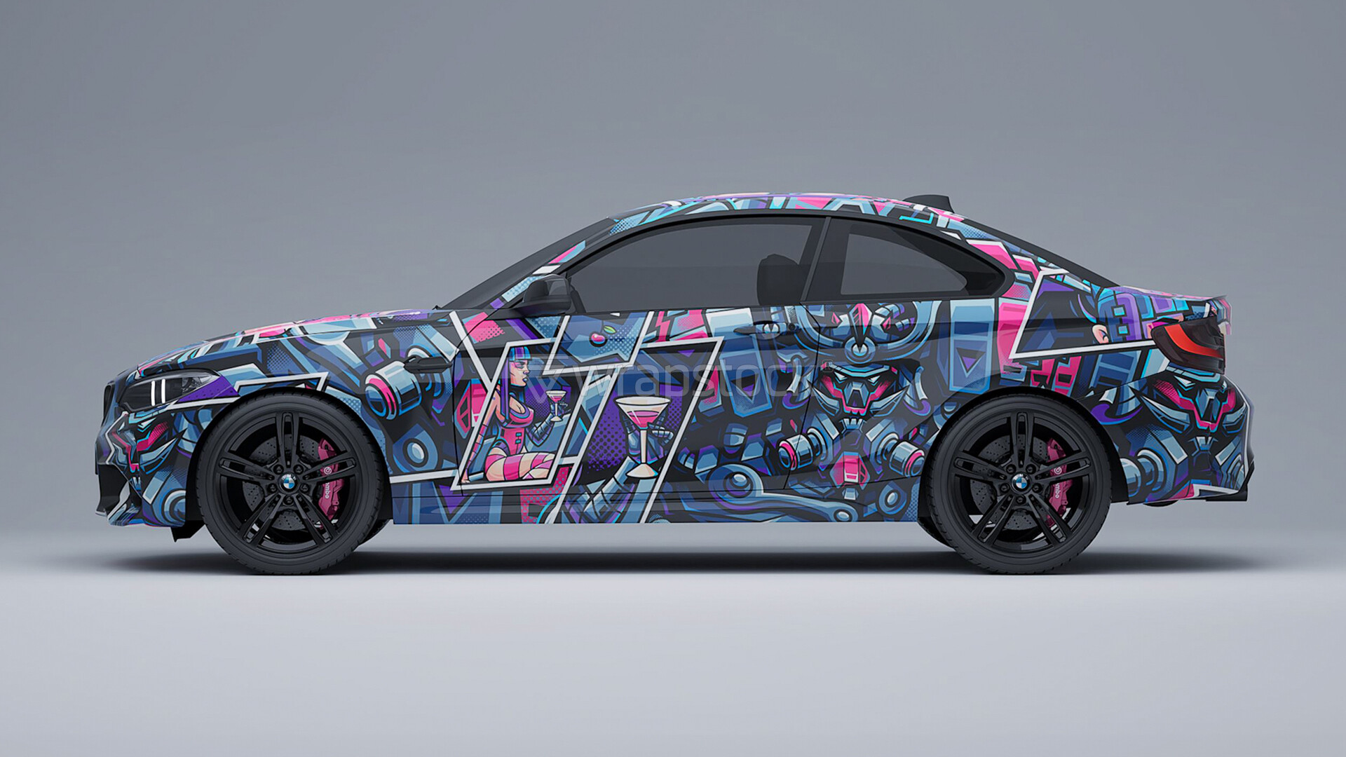 Samurai Car Design Cool Cyberpunk 2077 Inspired Design Concept On The