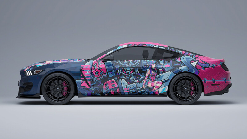 Wrapstock - Pink Samurai II