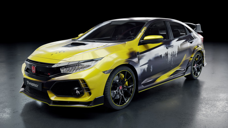 Wrapstock - Destroyed Marble