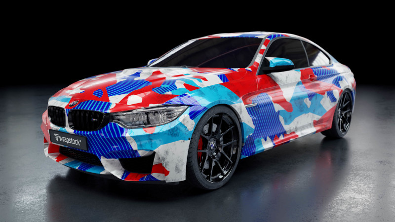 Wrapstock - DESIGN 2D PREVIEW ON YOUR CAR