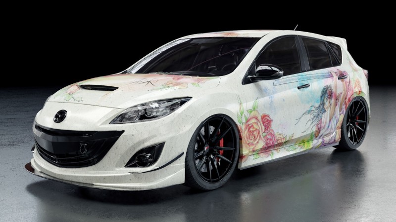 Wrapstock - DESIGN 2D PREVIEW ON YOUR CAR