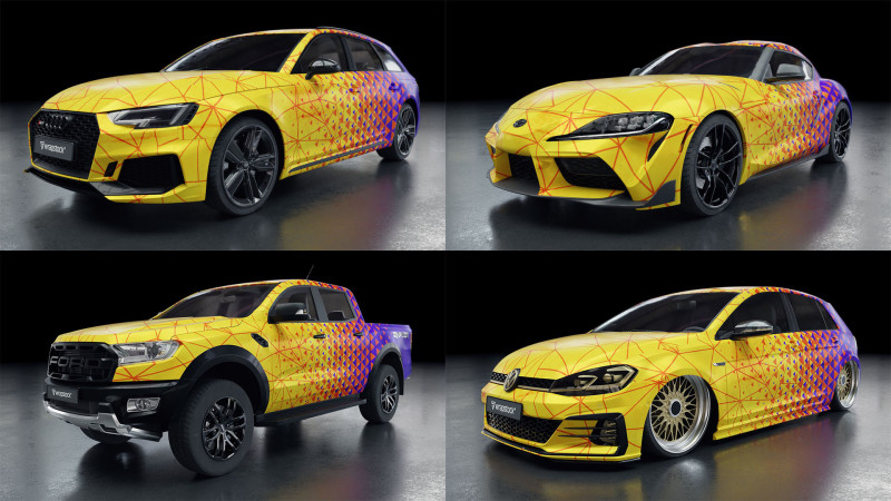 Wrapstock - Triangle Hue