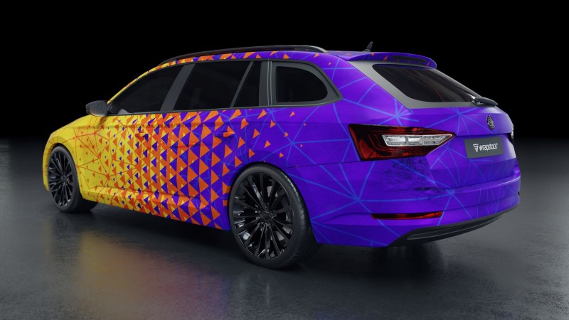 Wrapstock - Triangle Hue