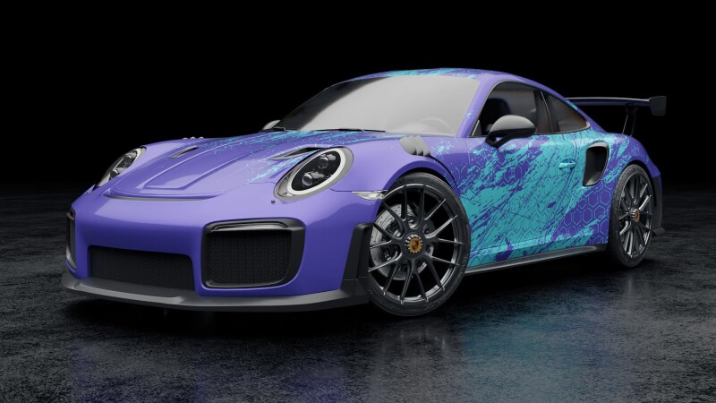 Wrapstock - Hexagon Brush