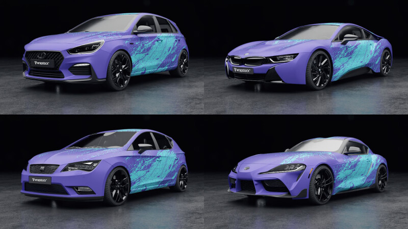 Wrapstock - Hexagon Brush