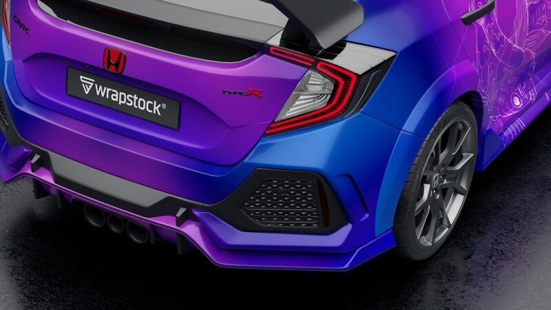 Wrapstock - Blue Koi Fish