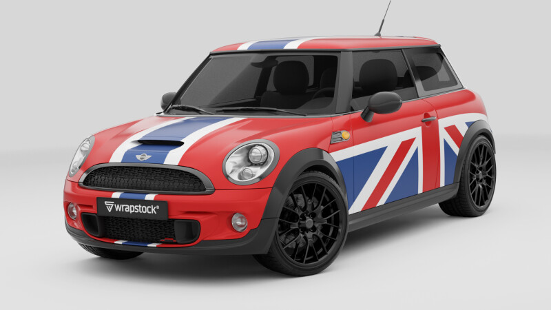 Mini Cooper Wrap Flag