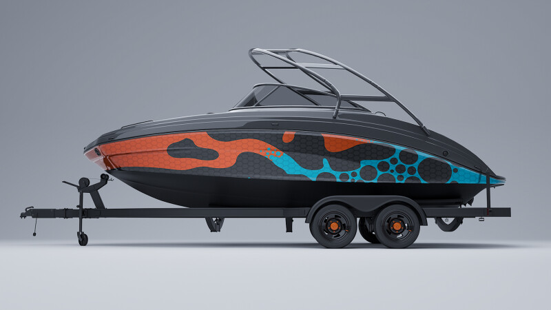 Wrapstock - Dart Frog Boat