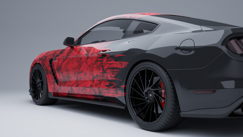 Wrapstock - Destroyed Marble