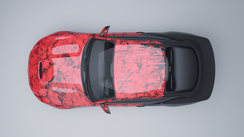 Wrapstock - Destroyed Marble