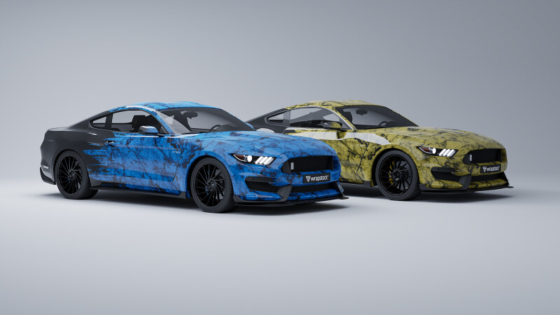 Wrapstock - Destroyed Marble