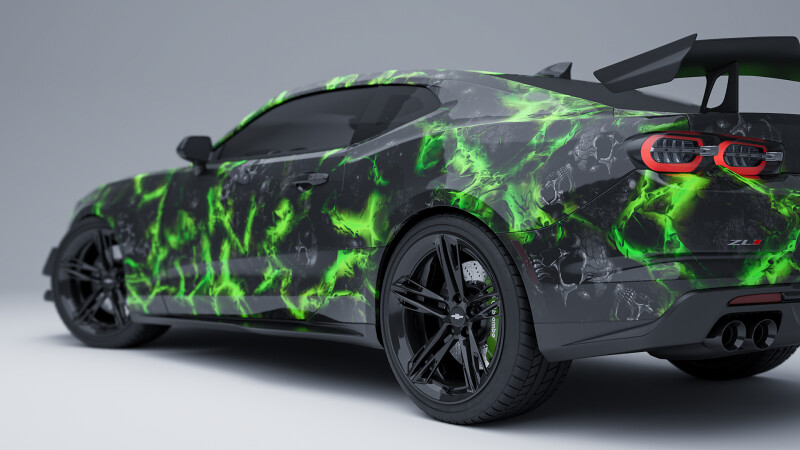 Wrapstock - Green Sinner