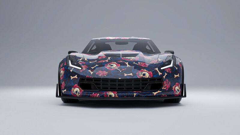 Wrapstock - Classic Bone Roses