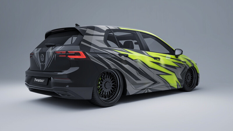 Wrapstock - Lime Highlight