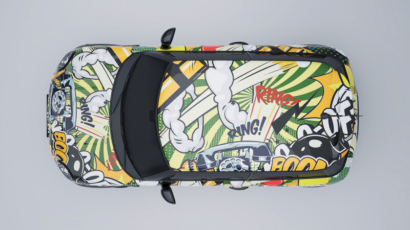 Wrapstock - Pop Art BOOM