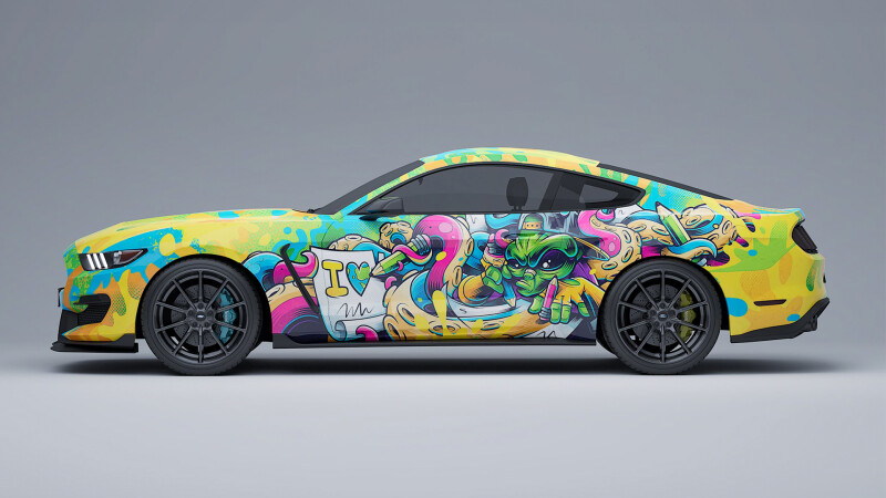 Wrapstock - Alien Doodles